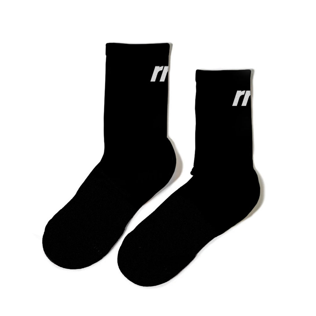 Marathon Crew Sock- Basic Black – rnnr